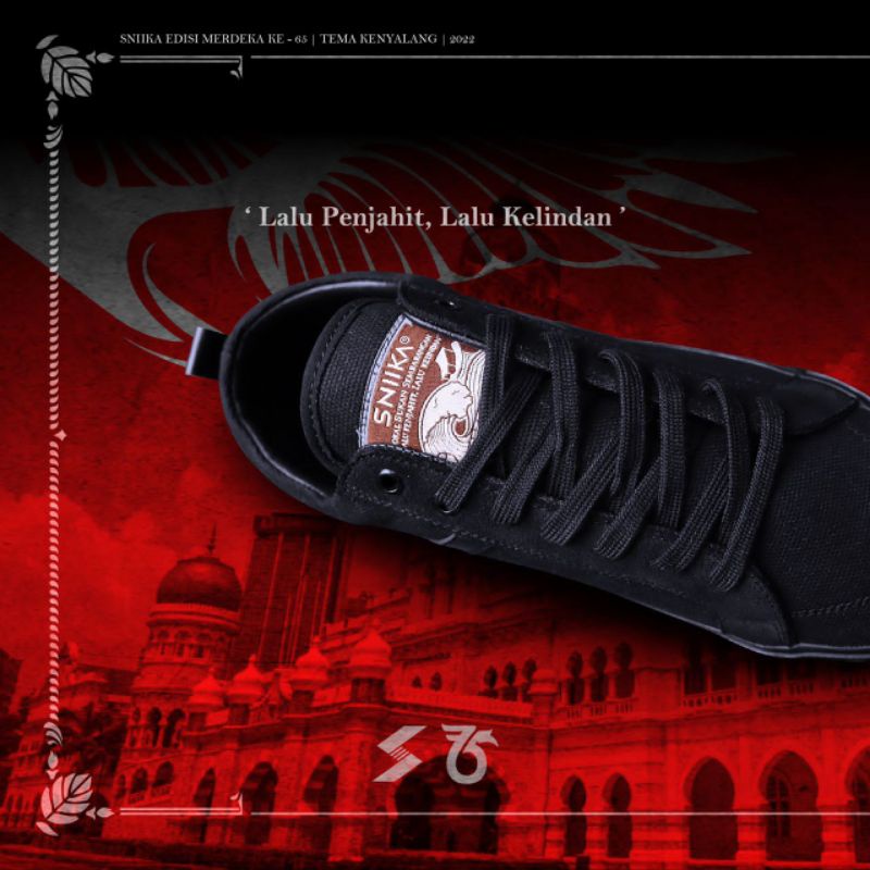 Sniika Kasut Edisi Merdeka Ke 65 | Shopee Malaysia