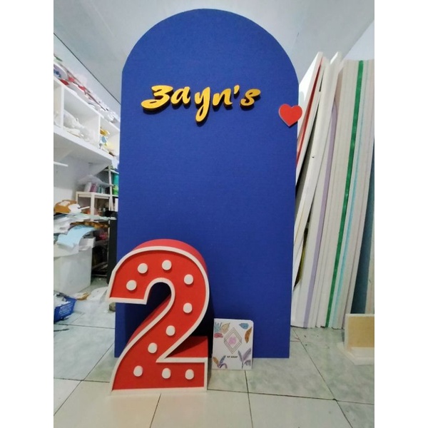 Custom styrofoam 3d Numbers/Numbers/3d Numbers/Birthday Numbers ...
