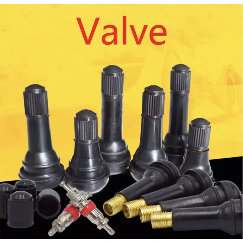 Rubber Tubeless Valve for Car/ Motorcycle Kepala Tiup Tayar Tubeless ...