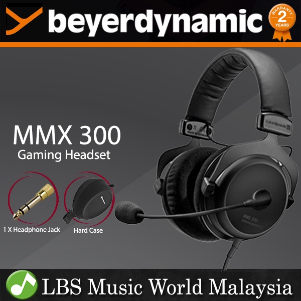 Beyerdynamic MMX 300 2nd Generation Premium Gaming Closed Back Stereo ...