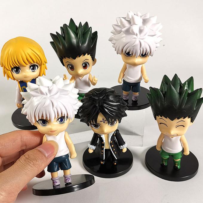 Hunter X Hunter Gon Killua Kurapika Chrollo Lucilfer Action Figure ...