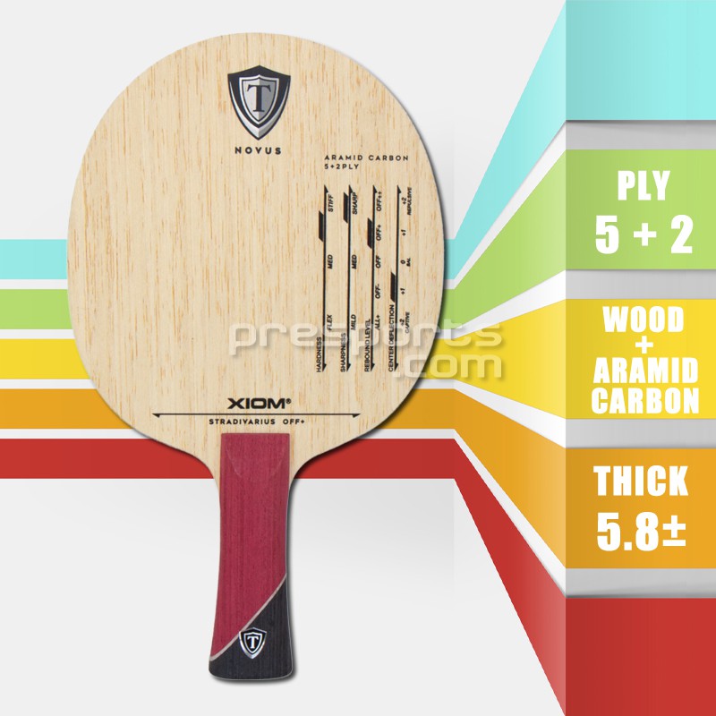 Xiom 19 Stradivarius Table Tennis Blade | Shopee Malaysia