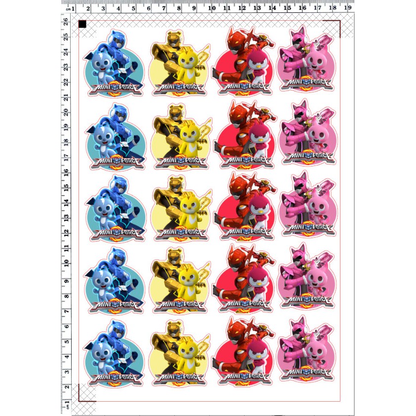 Mini Force Cake topper 003 | Shopee Malaysia