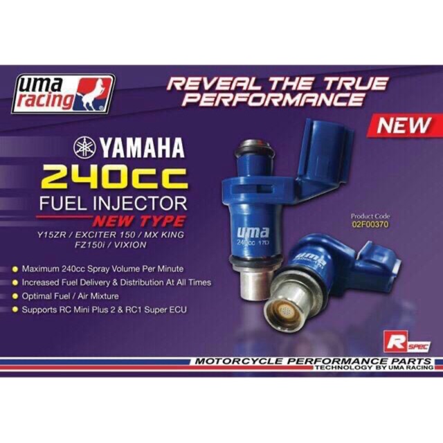 🔥UMA RACING FUEL INJECTOR 👉240CC -Y15ZR | Shopee Malaysia