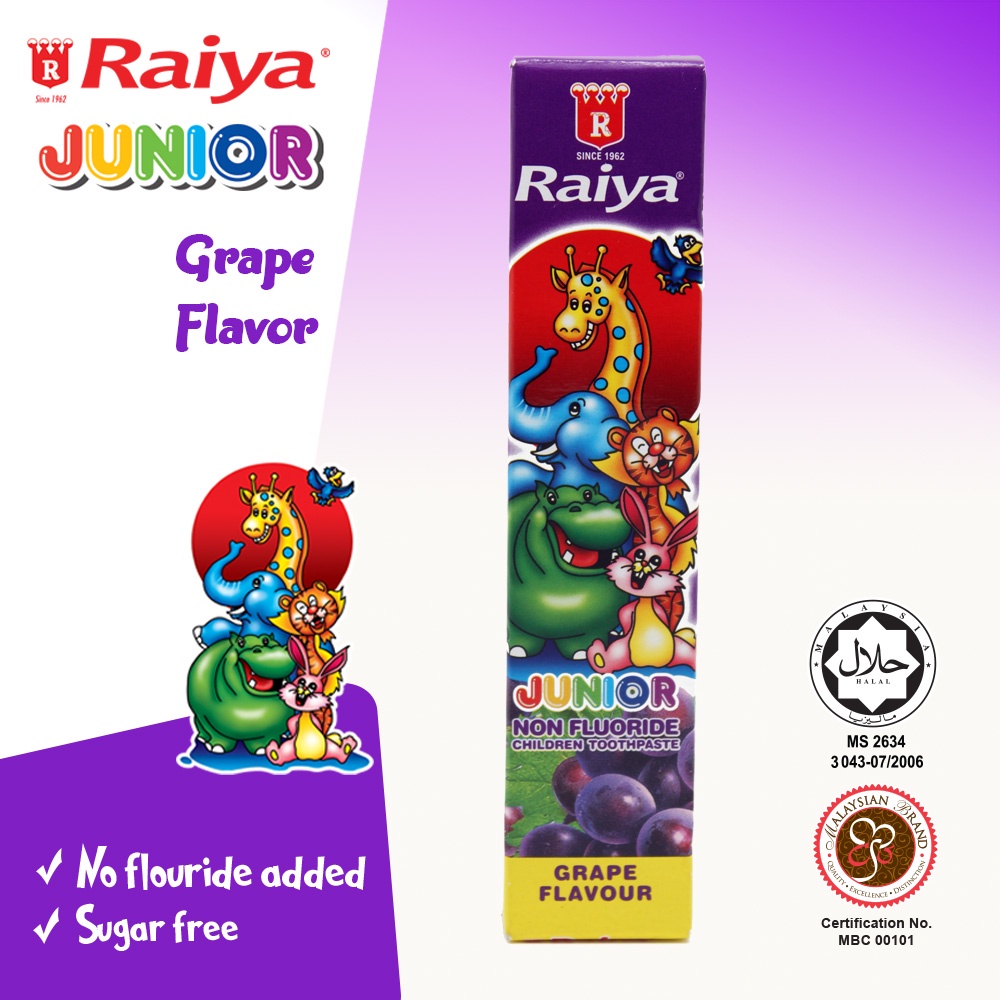 Raiya Junior Toothpaste 75g Single Pack | Shopee Malaysia