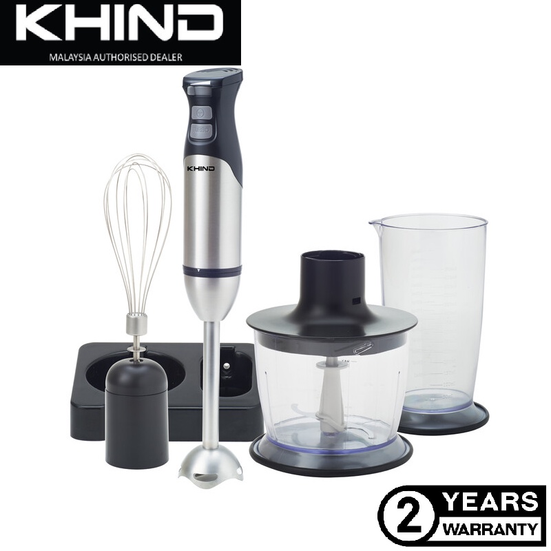 Khind Stainless Steel Hand Blender / Mixer BH600SS (600W) | Shopee Malaysia