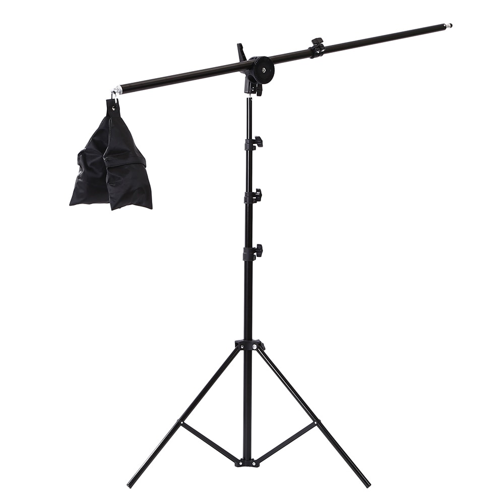 Photographic Equipment Photo Studio Light Kit Boom Arm Stand Tripod ...