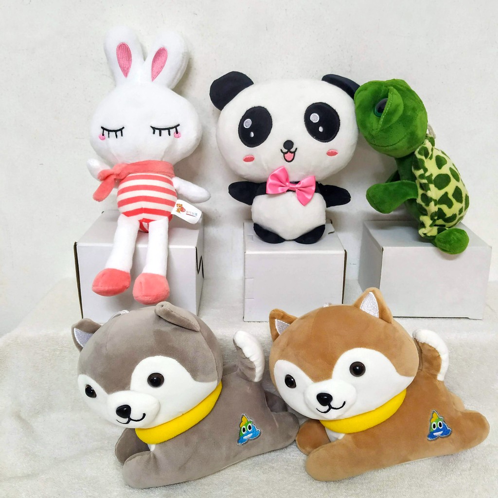 [READY STOCK IN MALAYSIA] Bunny Panda Turtle Plush Baby Animals Soft ...