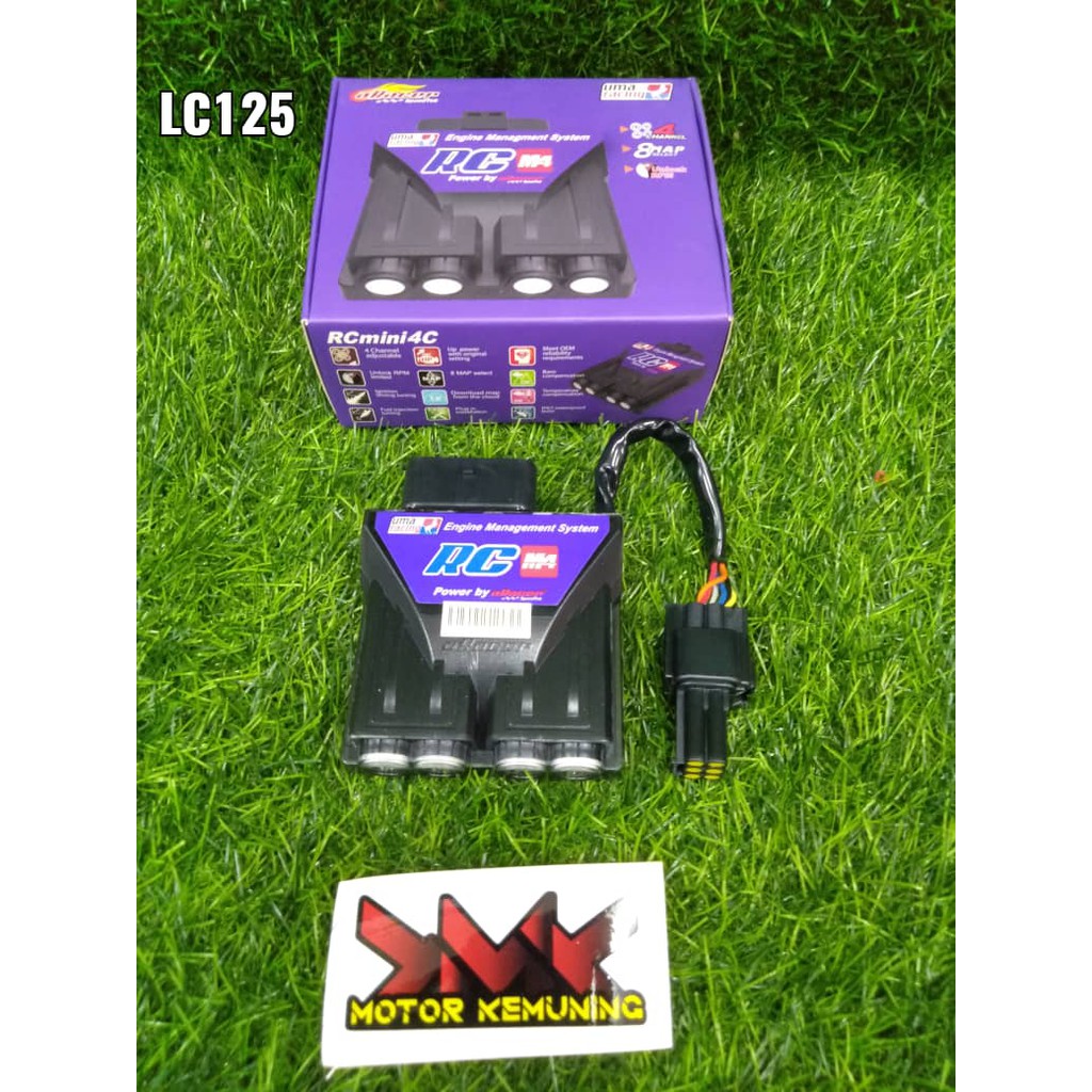 ECU UMA RACING RC M4 Honda RS150,EGO LC125i,YAMAHA Y15ZR,KAWASAKI NINJA ...