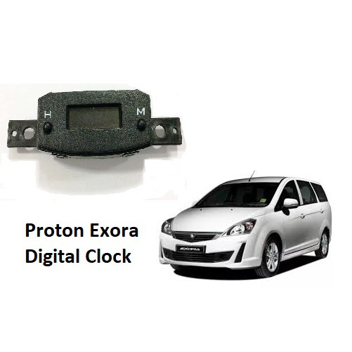 Proton Exora Digital Clock | Shopee Malaysia