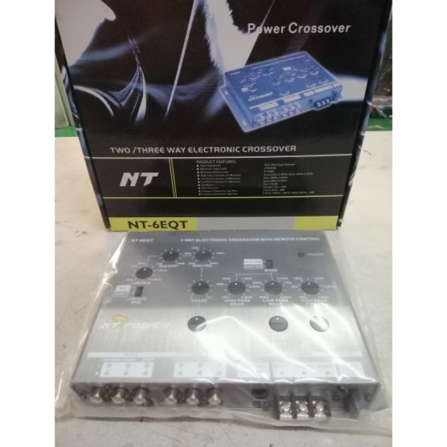 2/3 way electronic crossover(power crossover) nt power | Shopee Malaysia