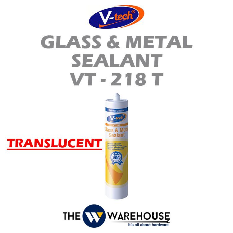 V-Tech Glass & Metal Sealant VT-218 VT-218T | Shopee Malaysia