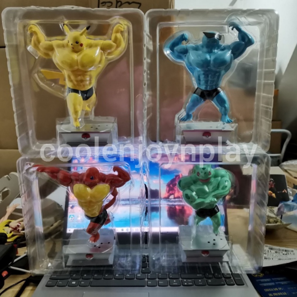 **Ready Stock in Malaysia** Anime Pokemon Muscle Man Series Ver ...