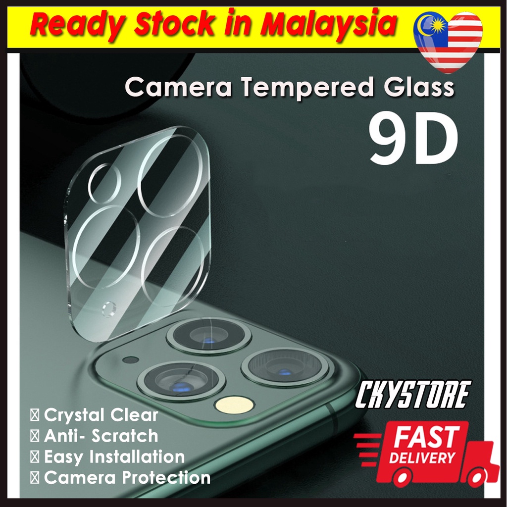Ip 12 Mini / 12 Pro / Pro Max 3D FULL Cover CAMERA LENS Tempered Glass ...