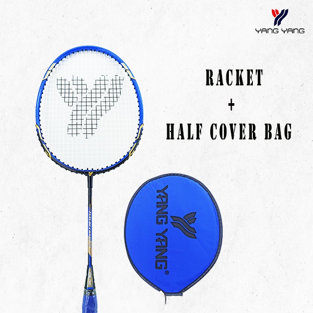 YANG YANG Future Champ 3 Badminton Racket For Kids - Blue | Shopee Malaysia