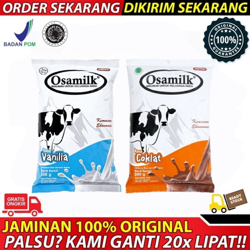 Live!! Osamilk 500gr HEALTHY BODY FAT MILK | Shopee Malaysia