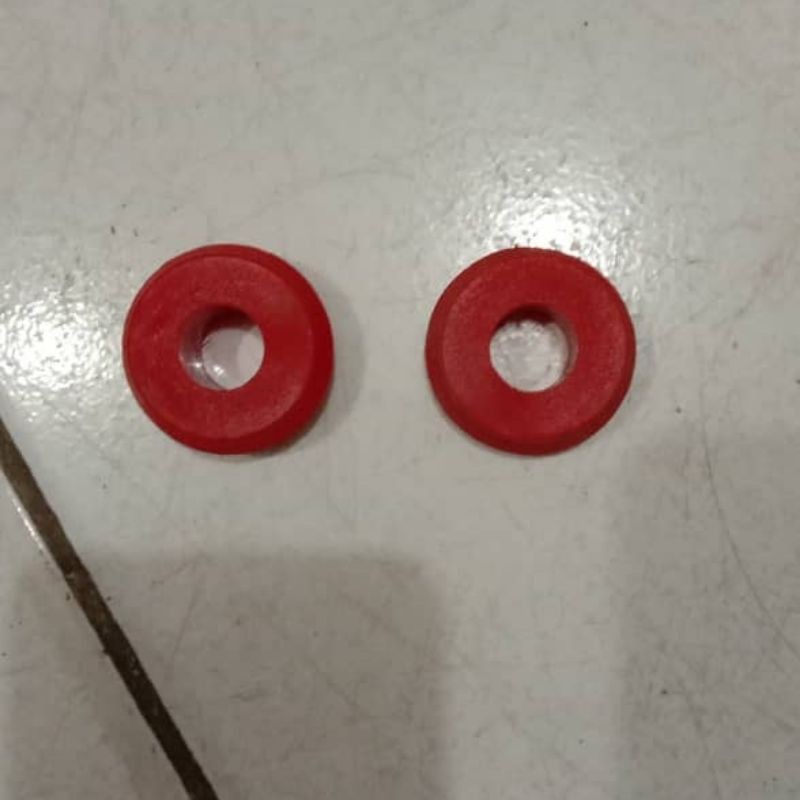 MERAH Red silicon rear shock absorber rubber T120 L300 KIJANG PS100 ETC ...