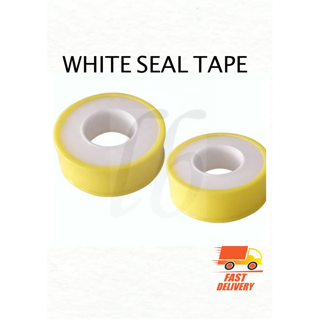 1 PIECE PTFE Thread Seal Tape Water Plumber Teflon Tape / White Tape / Sealing Tape / Pita Paip ...