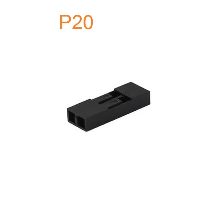 1pcs 2pin Connector Dupont Cable 2 Pin Head 2P 1X2P Housing Plug ...