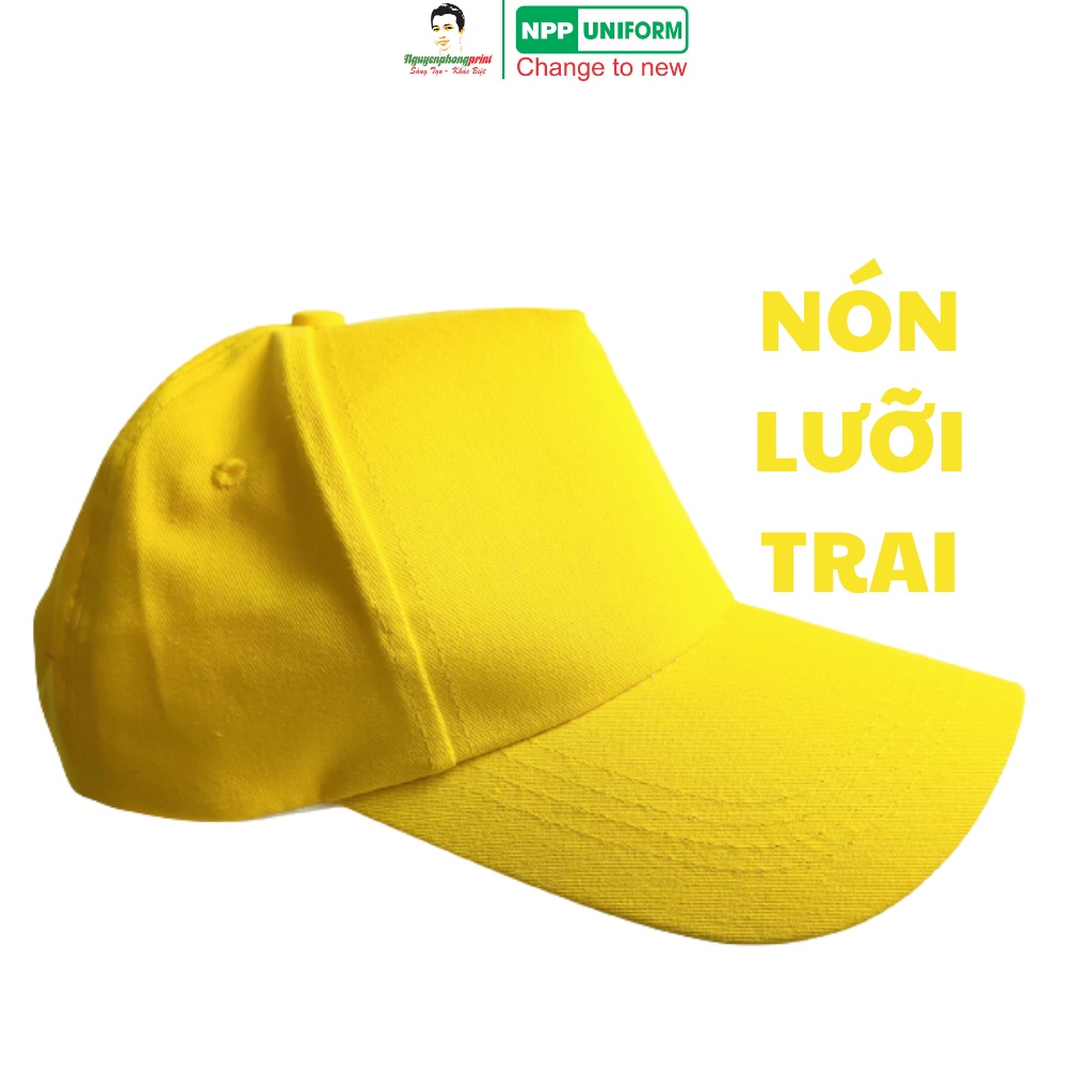 Yellow Cap, Printed logo On Request NPP uniform | Shopee Malaysia
