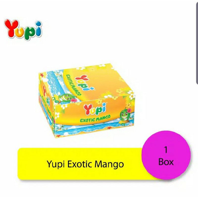 Yupi Exotic Mango Candy 1 Box Contents 24 Pcs X 12gr | Shopee Malaysia