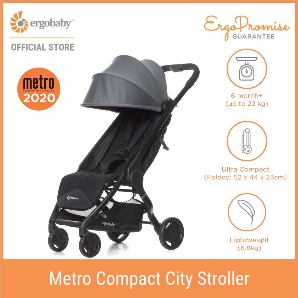Ergobaby Metro 2020 Ultra Compact Lightweight City Stroller Shopee Malaysia
