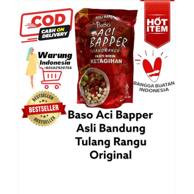 BASO ACI SAMI RAOS / BAPPER / CILOKBA / GORILLA ASLI 100% ASLI ...