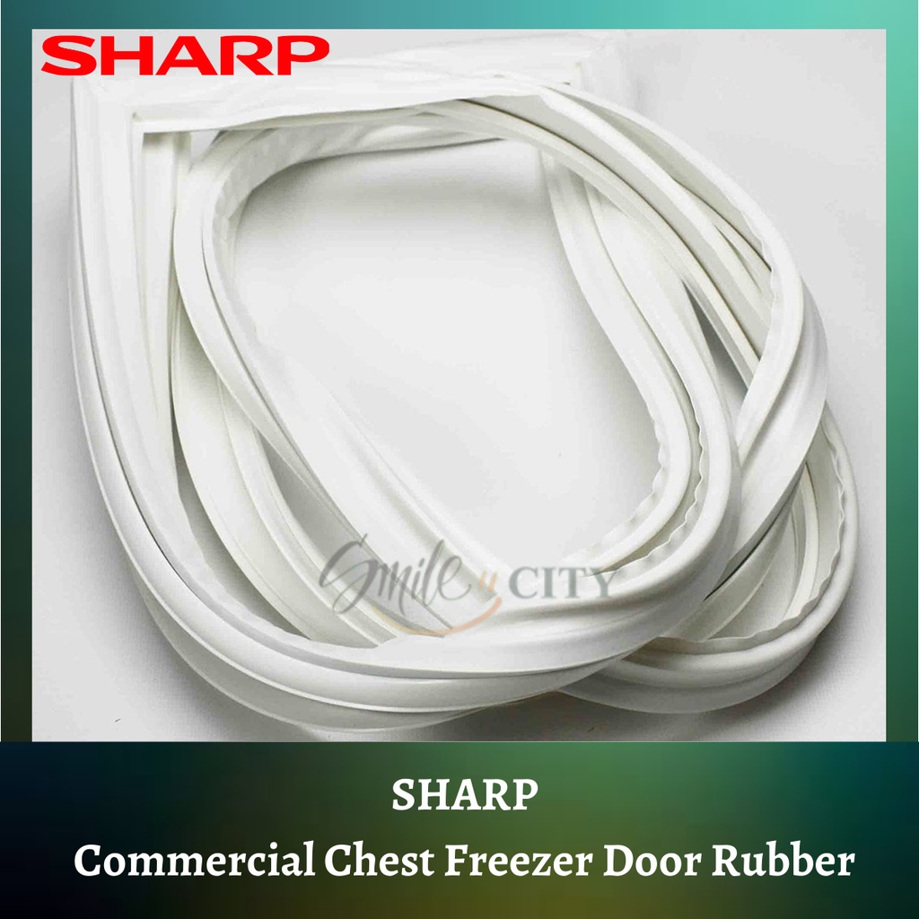 SHARP FULL SET Commercial Chest Freezer SJC105 Door Rubber / Getah ...
