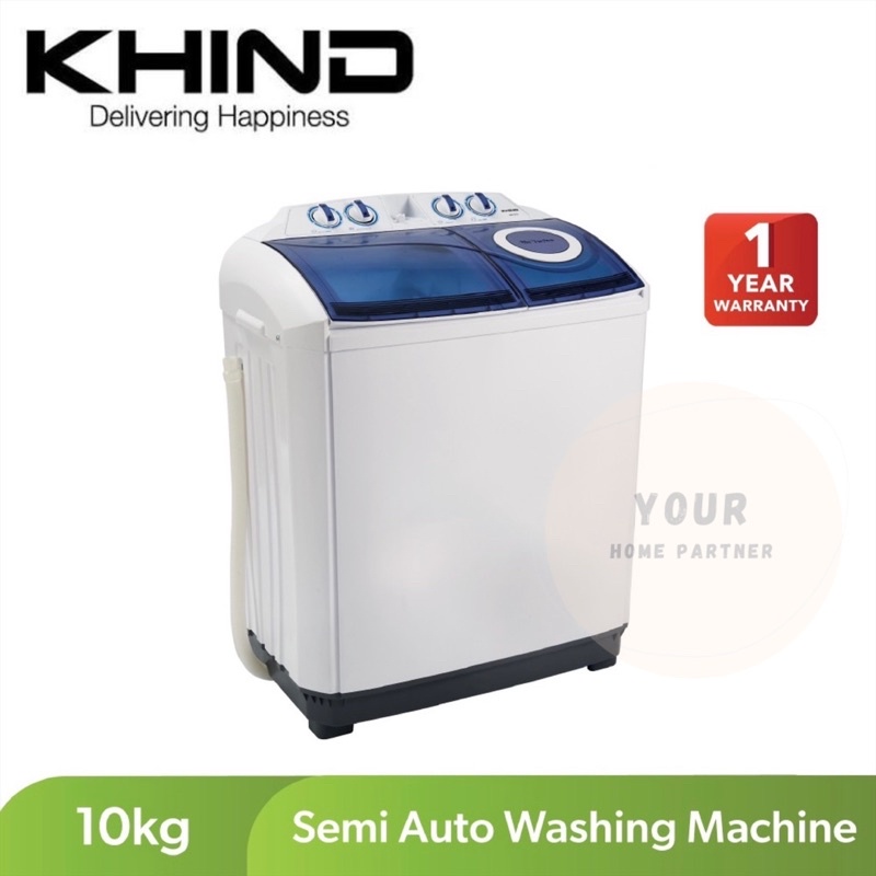 Khind Semi Auto Washing Machine WM1017 10KG | Shopee Malaysia