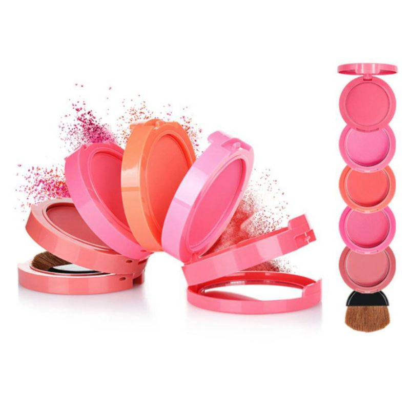 SE BLUSHER 5 IN 1 (5 BLUSH COMPACT) | Shopee Malaysia