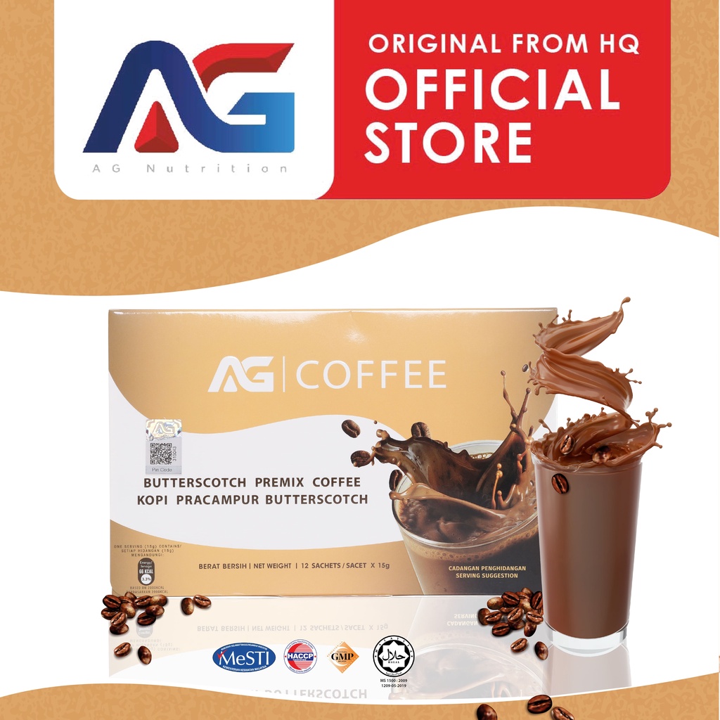 AG Nutrition AG Coffee Food Supplement (12 Sachets x 15g) | Shopee Malaysia