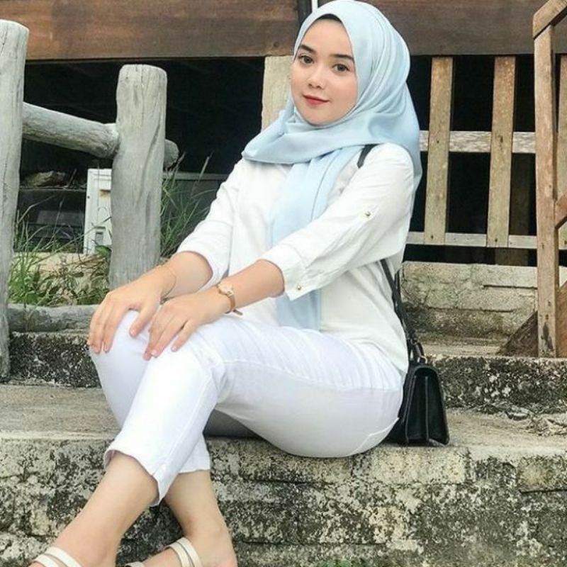 🔥Seluar Putih Untunk Perempuan🔥 | Shopee Malaysia