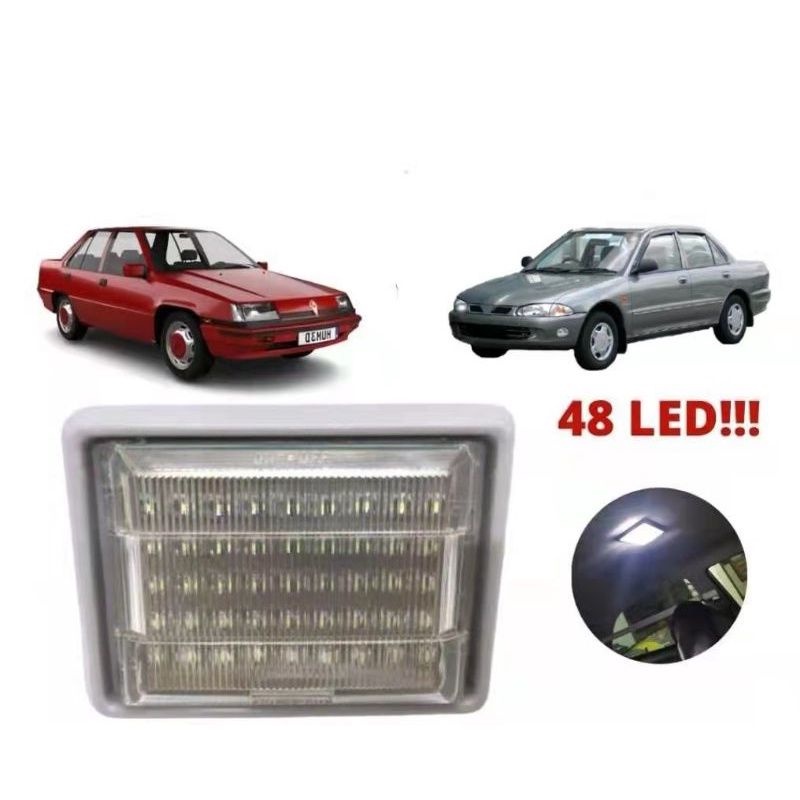 45 pcs LED Roof Room Lamp Light Proton Saga/Iswara/Wira/Satria/Putra ...