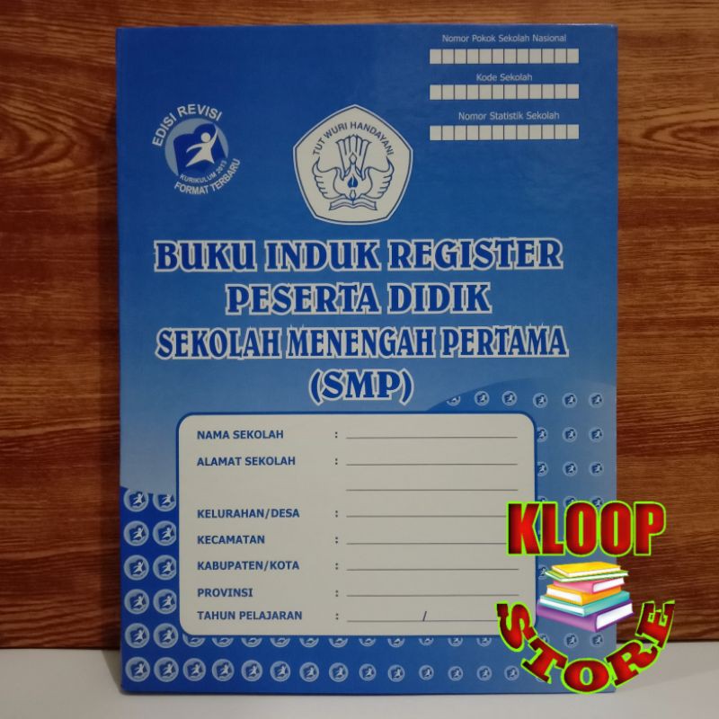The Newest K13 Junior High School Student REGISTER Parent Book/Revision ...