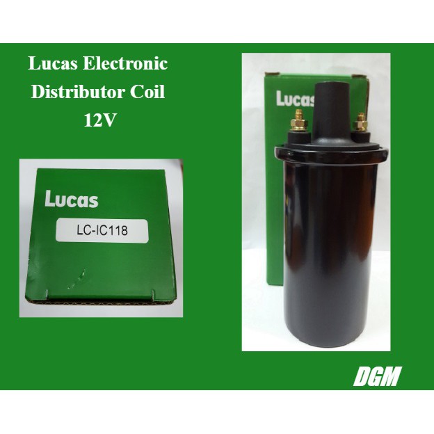 Lucas Electronic Distributor Coil 12V | Shopee Malaysia