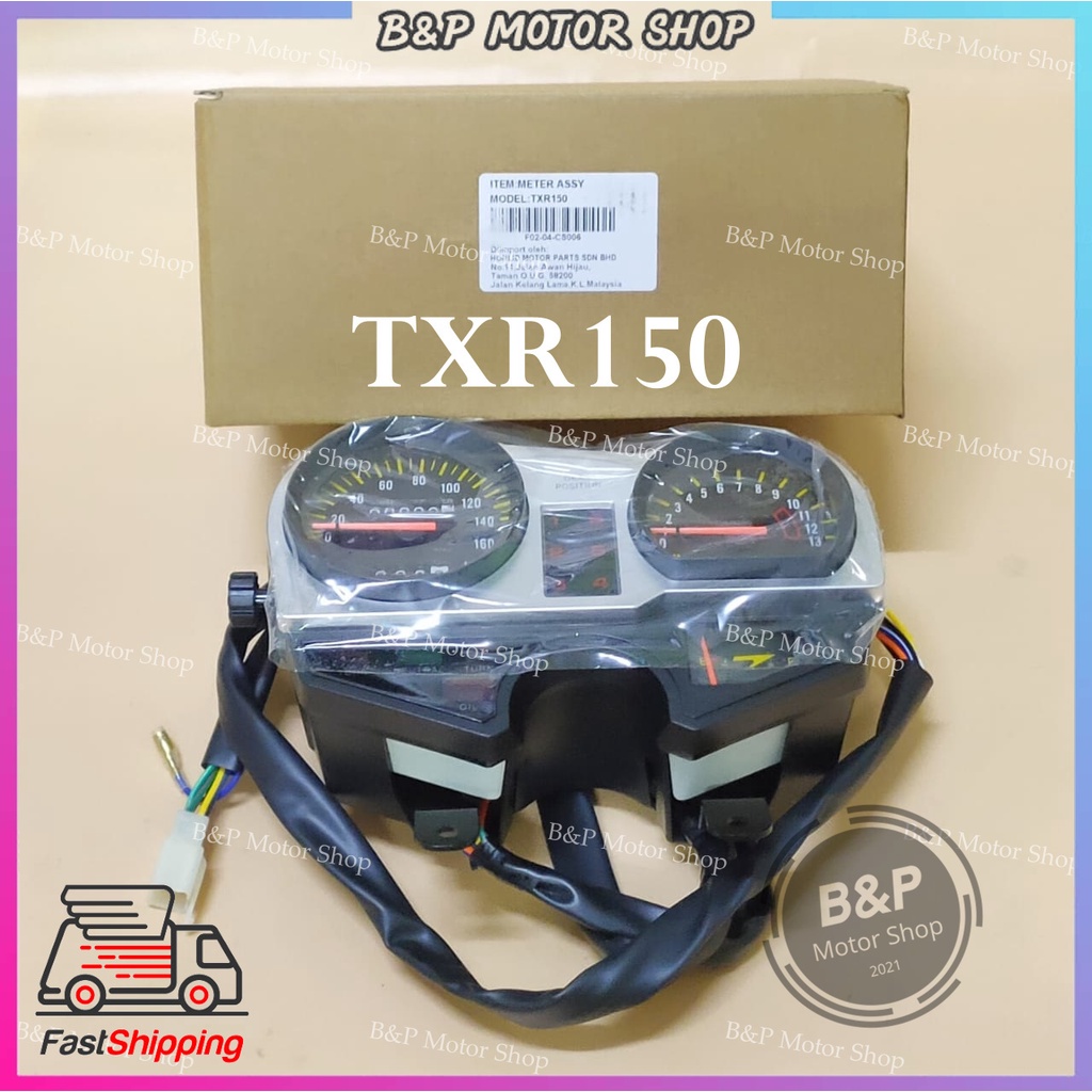 SUZUKI TXR150 PHANTER Speedometer Assy Std Meter Copy Grey AAA | Shopee ...