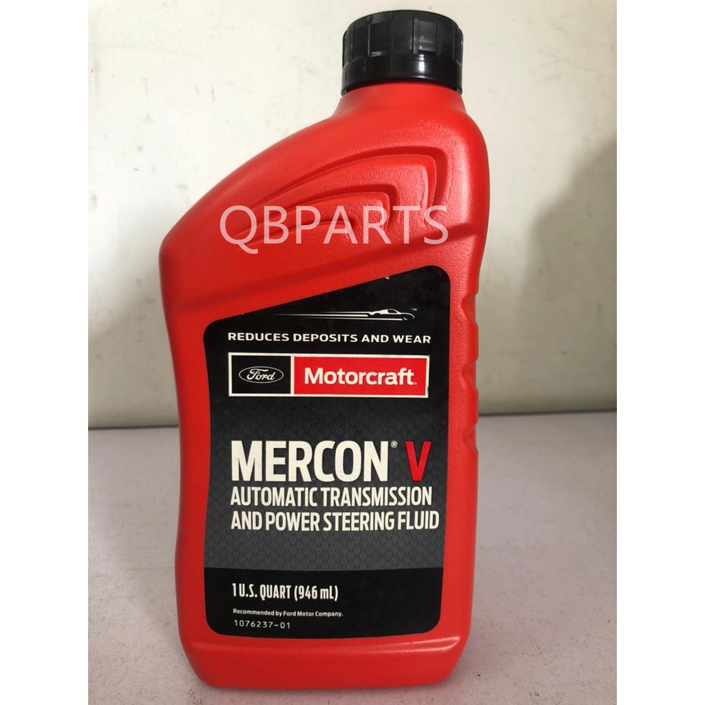 Ford Motorcraft Genuine MERCON V Automatic Transmission and Power ...