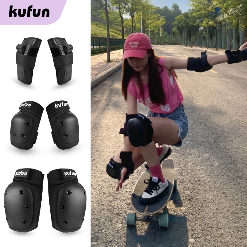 KUFUN Safety Protective Gear set Skate Knee Pad Elbowpad Set Inline ...