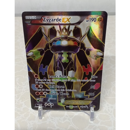 Pokemon TCG | Grade A | Zygarde EX (54a/124) Full Art Promo (EN Version ...