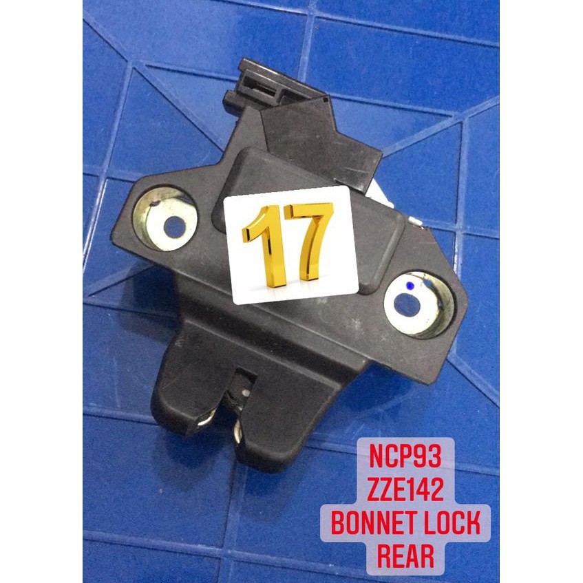 Toyota Vios NCP93 / Altis 2007 Rear Bonnet Inner Lock (ORIGINAL NO ...