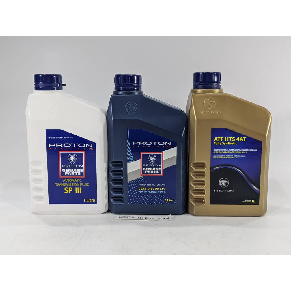 ORIGINAL Proton Automatic Transmission Fluid ATF SPIII SP3 CVT HTS ...