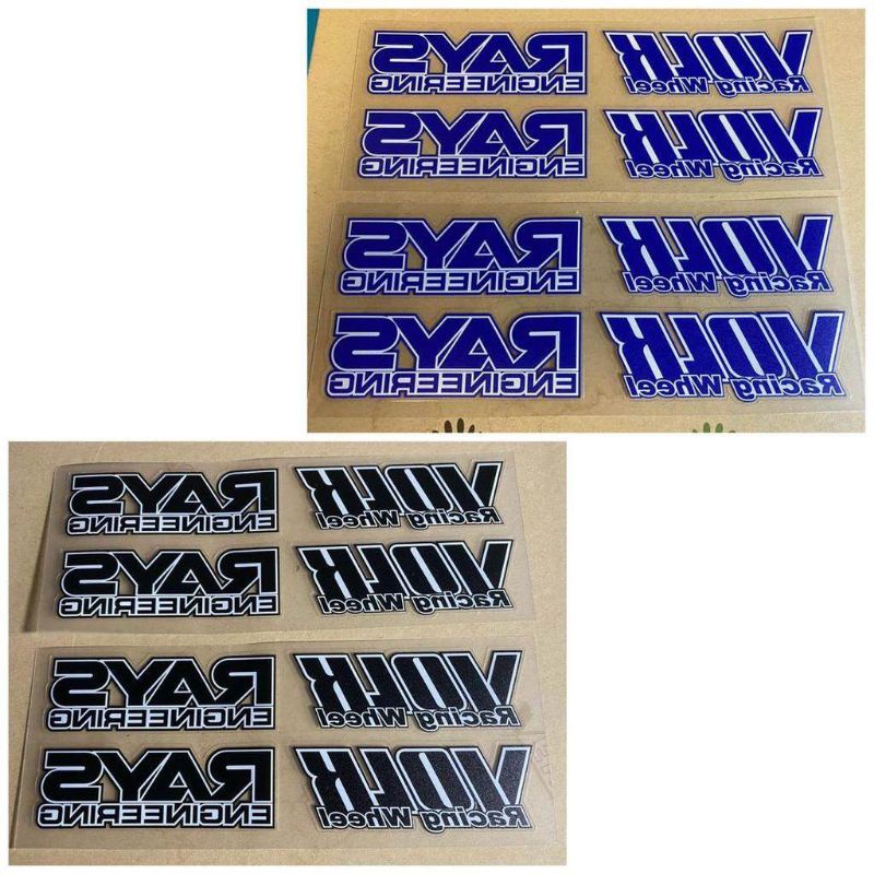 Sticker Sport Rim Sportrim Volk Rays TE37 te Racing print stiker ...