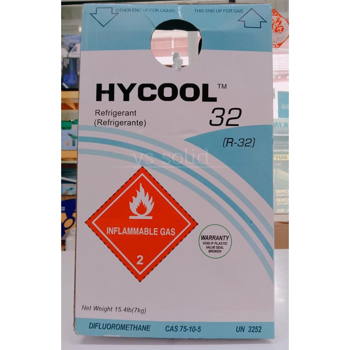 GAS R32 HYCOOL/ICELOONG 9.5kg (shipping west malaysia only) | Shopee ...