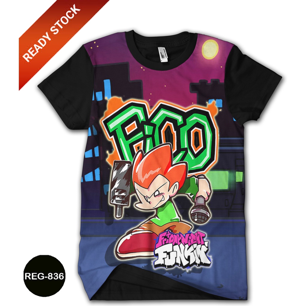 Friday NIGHT FUNKIN 3D T-shirt Children's Clothes FNF Trendy and REG ...