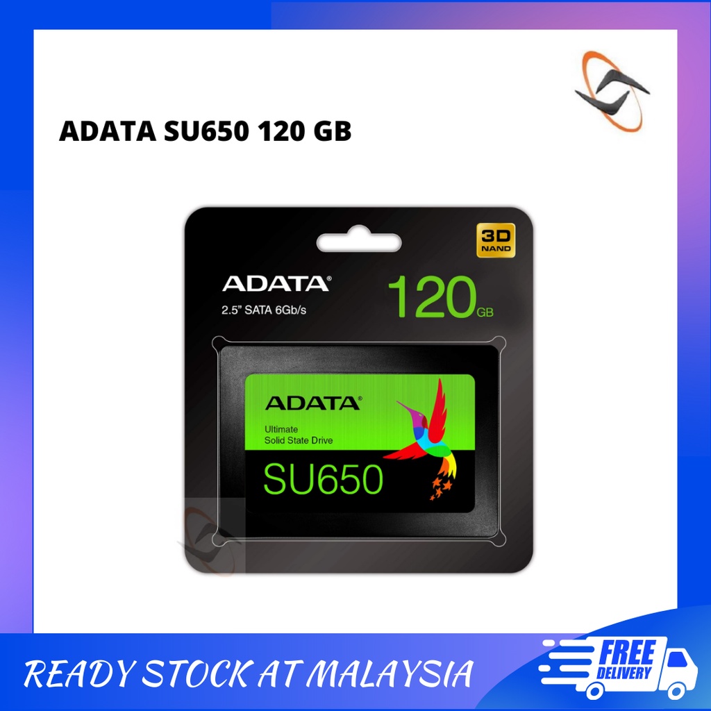 ADATA SU650 SSD (120GB) | Shopee Malaysia