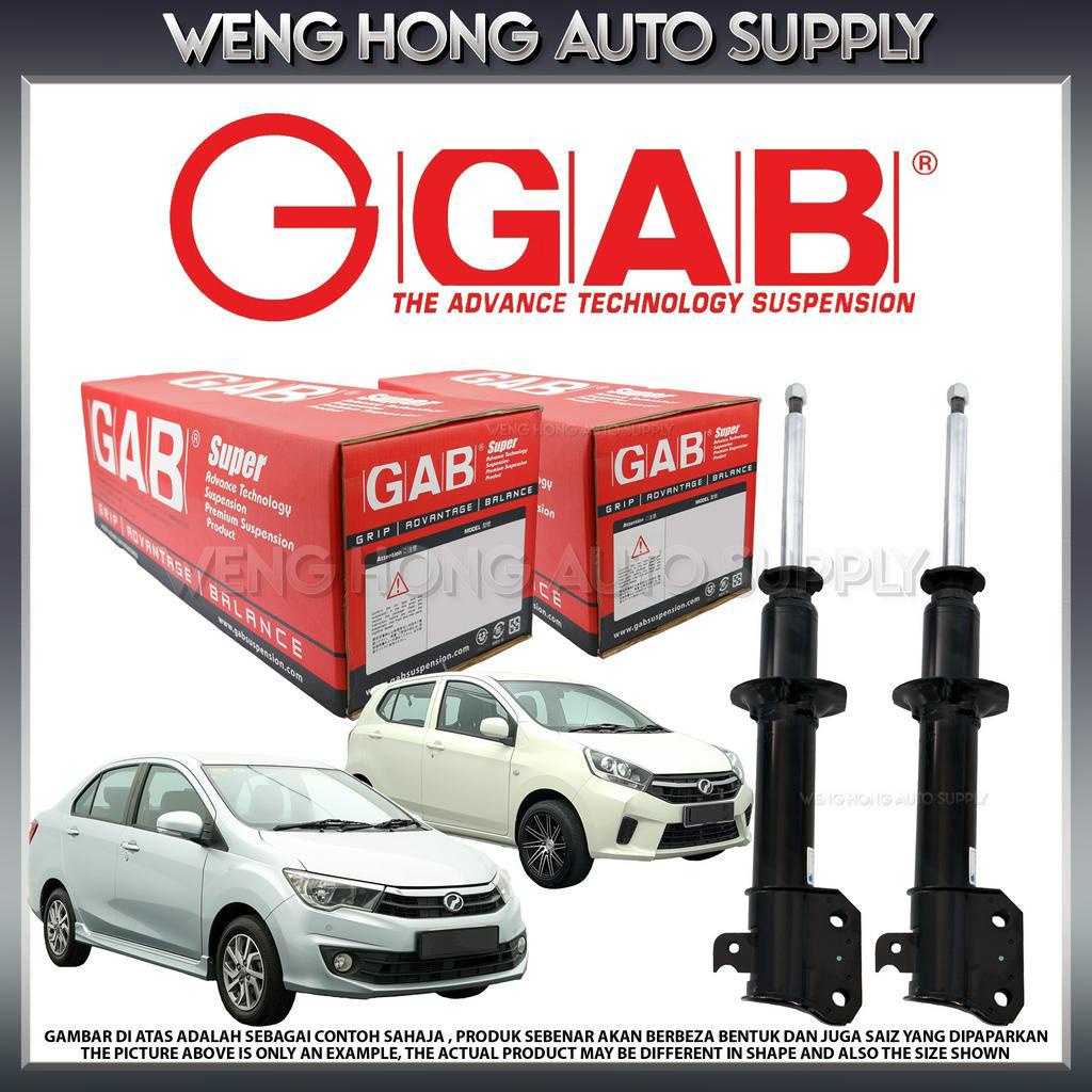 [ GAB ] Proton Axia , Bezza Front Shock Absorber Gas GAB Super Premium ...