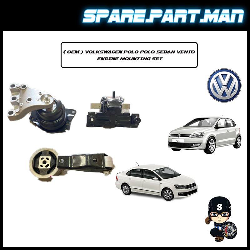 ( OEM ) VOLKSWAGEN POLO POLO SEDAN VENTO ENGINE MOUNTING SET SPM ...