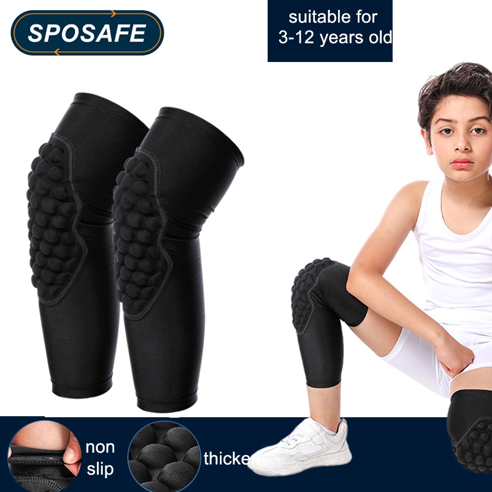 SPOSAFE knee brace for 3-12 years old kids knee brace Knee Padded for ...