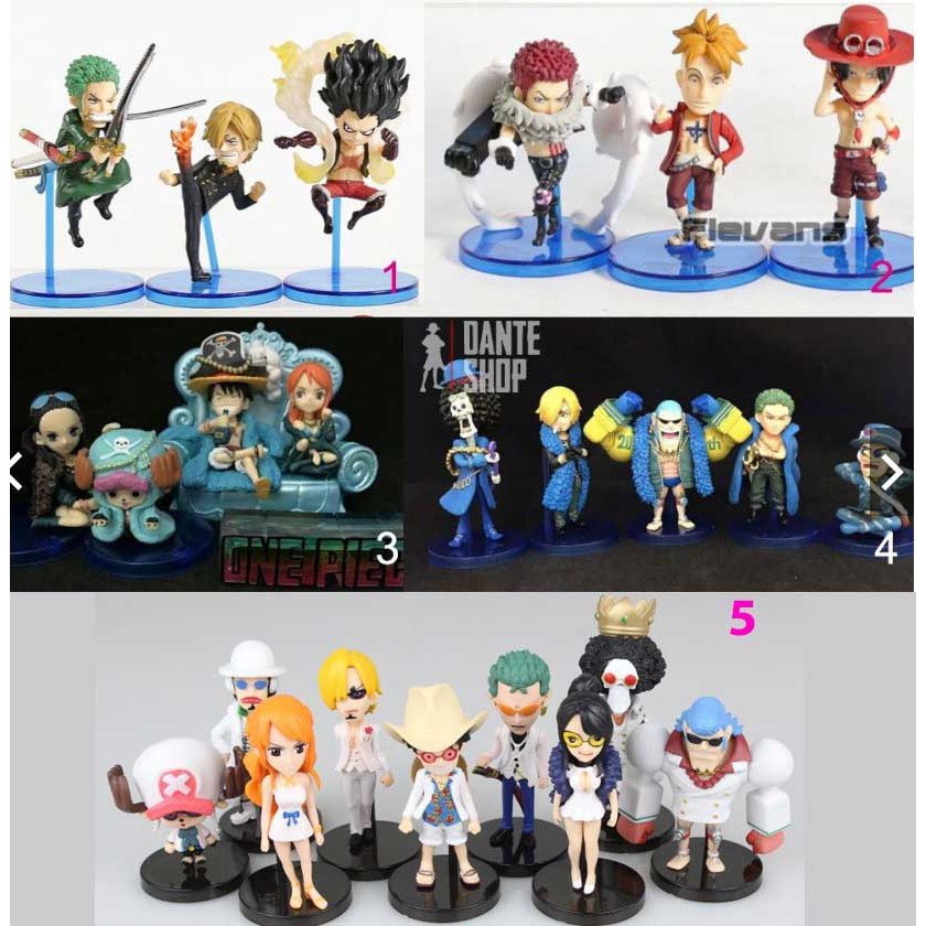 One Piece Character Model - Luffy, Zoro, Sanji, Katakuri. | Shopee Malaysia