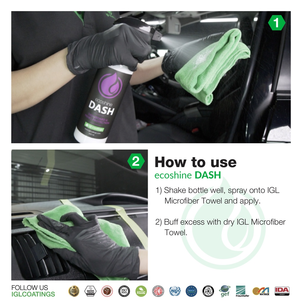 IGL Ecoshine Dash [100ml/500ml] – Pembersih & kondisioner Dashboard ...